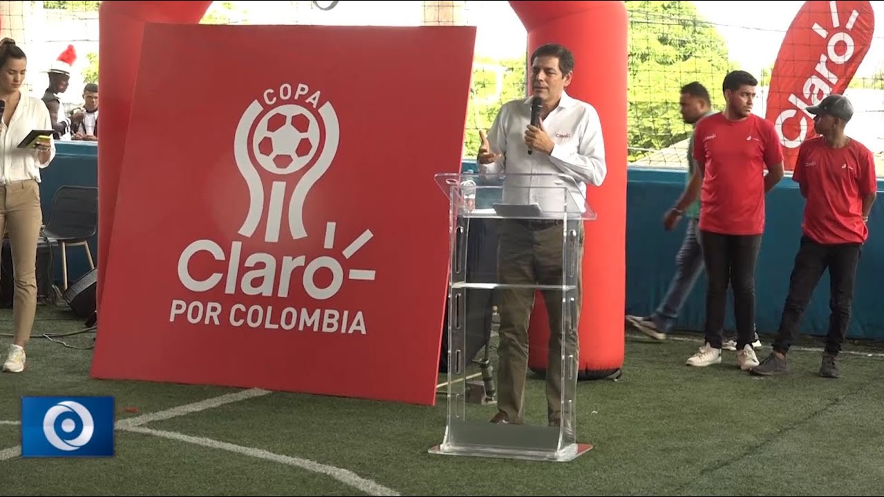 Educación y deporte en la final de la Copa Claro por Colombia - YouTube