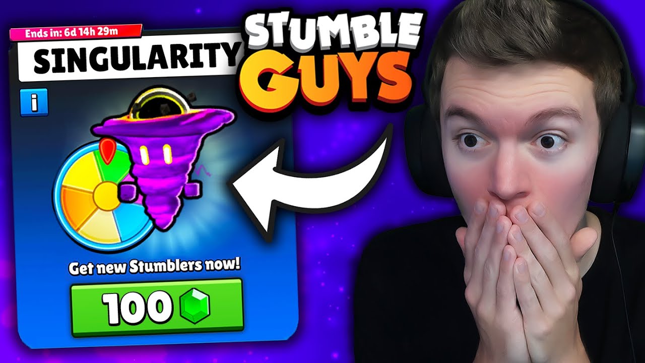 SPINNING *SUPER RARE* SINGULARITY WHEEL IN STUMBLE GUYS! - YouTube