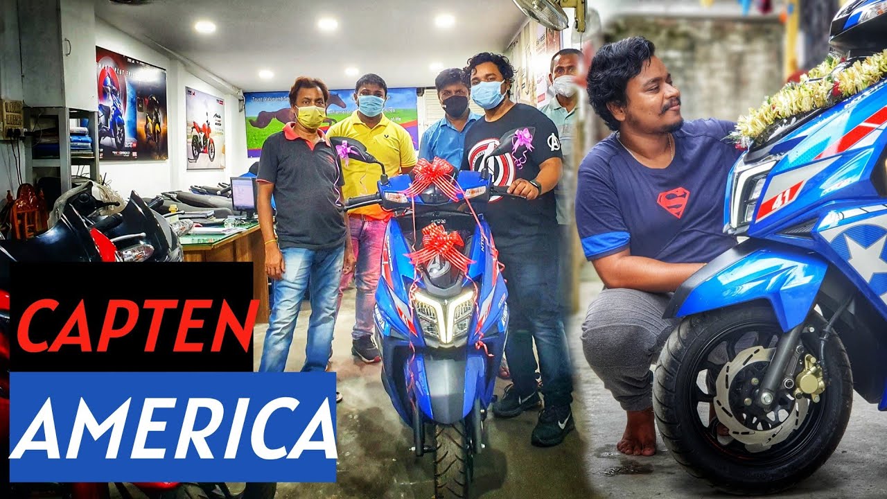 DELIVERY OF MY NEW SUPER SCOOTY 😎 || Ntorq bs6 Super Squad Edition ...
