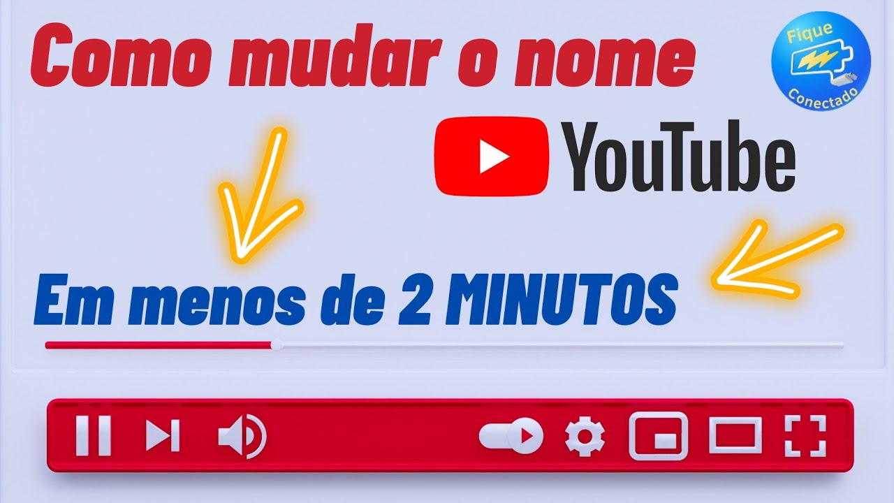 Como Trocar O Nome Do Seu Canal No Youtube Youtube