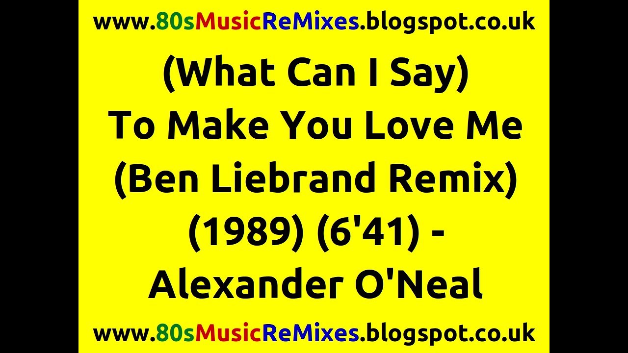 What Can I Say To Make You Love Me Ben Liebrand Remix Alexander O what-can-i-say-to-make-you-love-me-ben-liebrand-remix-alexander-o
