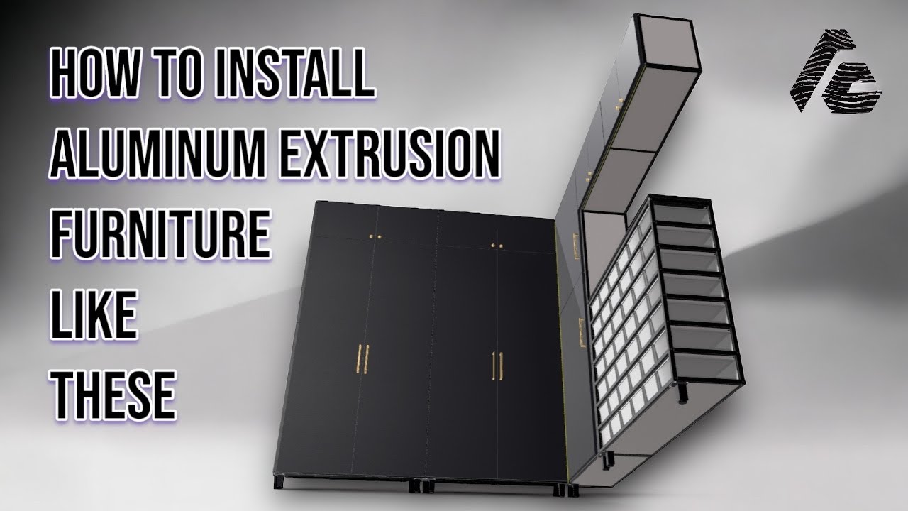 The Ultimate Home Office Makeover: DIY furniture using aluminum ...