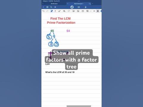 Unlock the Secret to Mastering LCM with Prime Factorization - YouTube