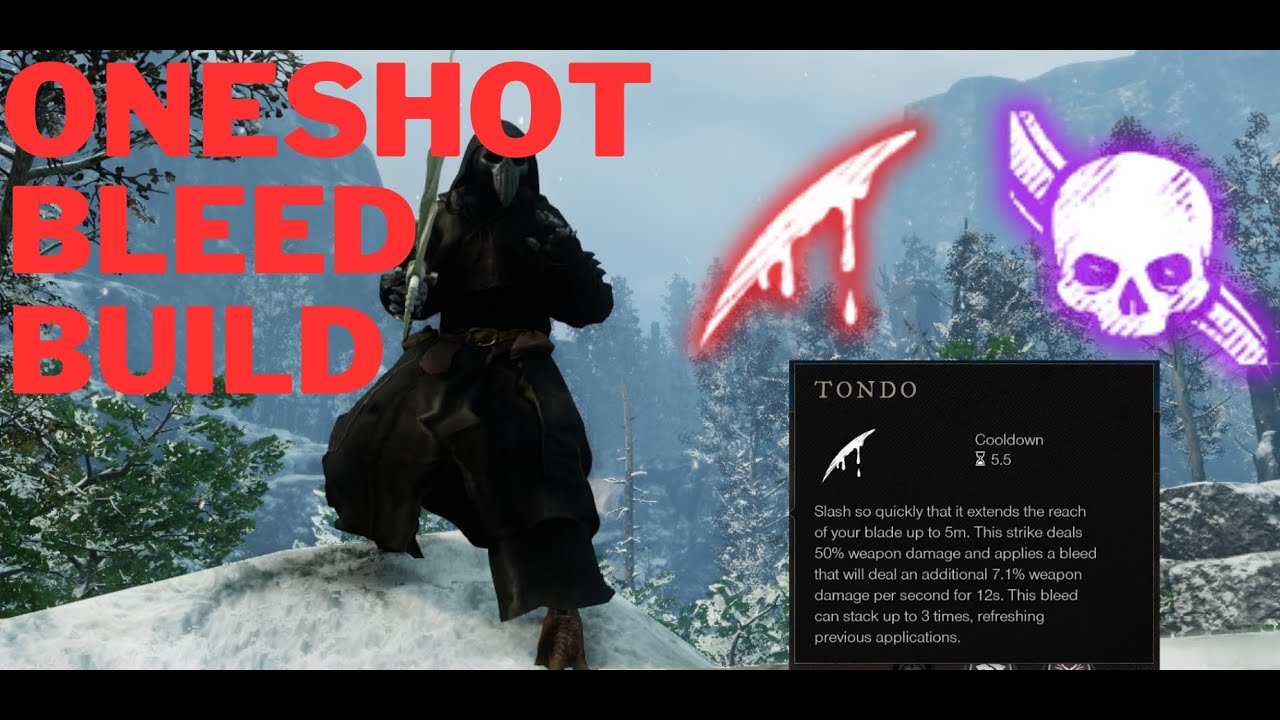 This Arogant ONESHOT build will make your enemies cry, New World Bleed ...