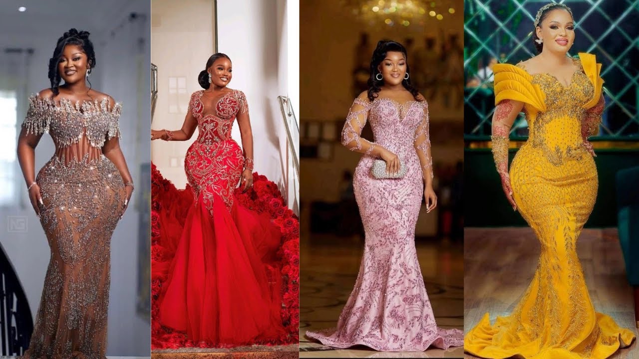 Stunning Latest Lace Gowns for Ladies 2024 | Elegant Fashion Trends ...
