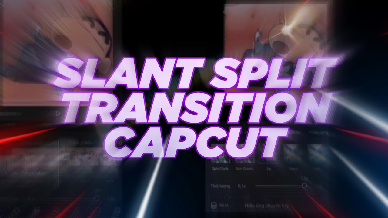 Slant Split Transition Capcut Tutorial #capcut #overlay - YouTube