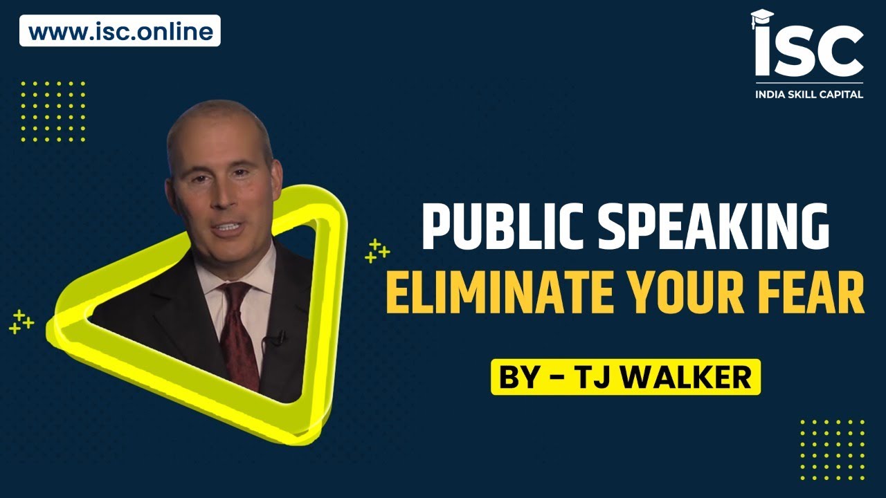 Public Speaking Eliminate Your Fear by TJ Walker - YouTube