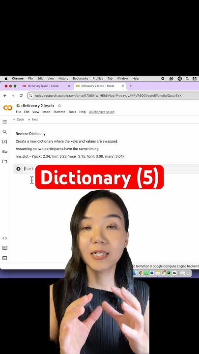 [Part 5] Dictionary tutorial #computing #olevel #olevels #coding #programming #python - YouTube