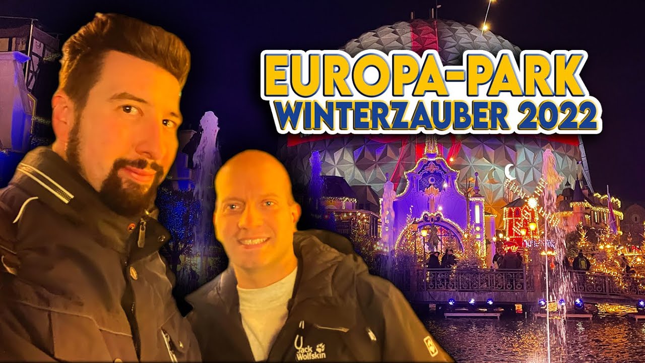 Europa-Park Winterzauber 2022 - Ein winterliches Lichtermeer der ...