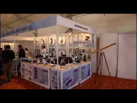 Micro measures and instruments stall at Global lab expo 2018 - YouTube