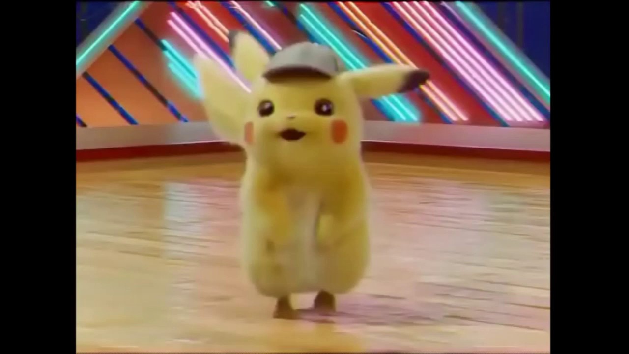 Detective Pikachu Dancing but with Crab Rave meme - YouTube