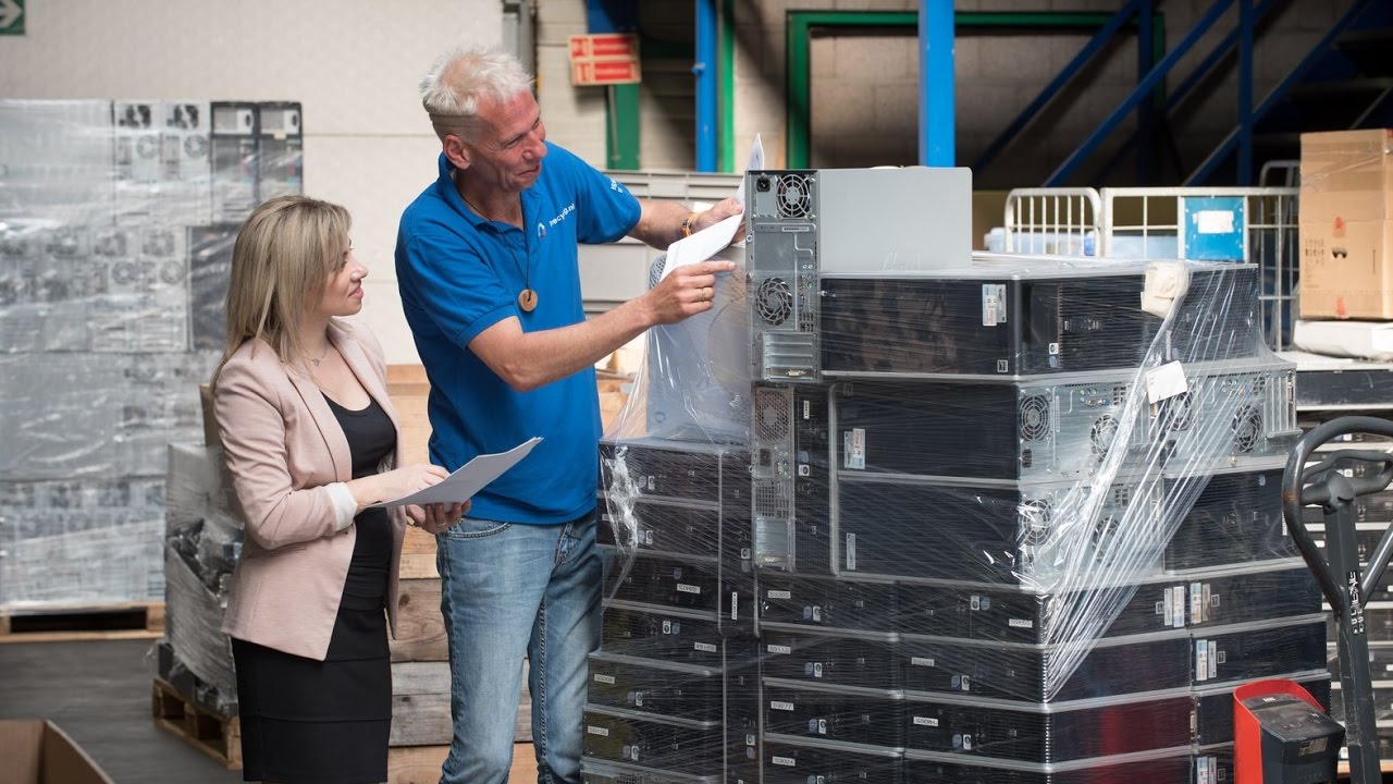 Computer recycling - IT-recycling - afvoer van computerafval - YouTube