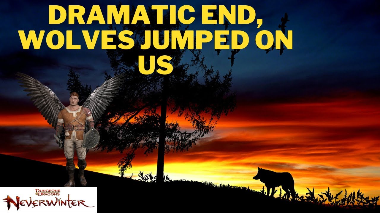 dramatic end, wolves jumped on us.Neverwinter Dungeon - YouTube