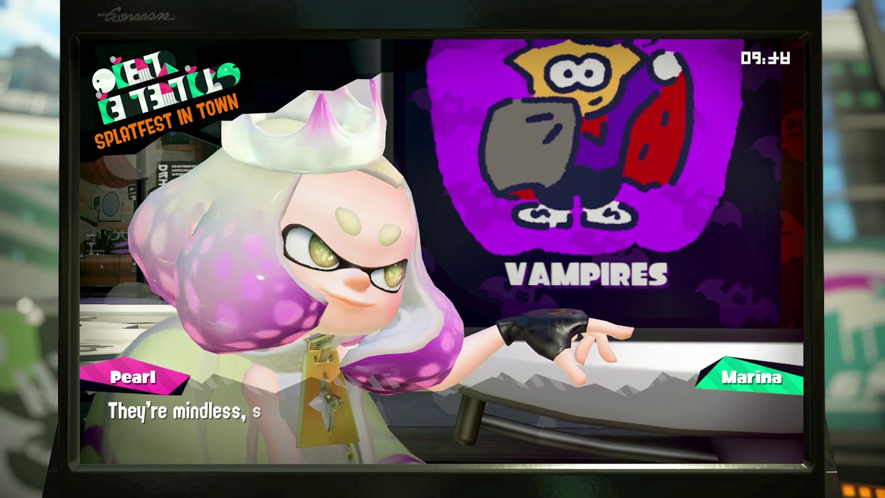 Splatoon 2 - Splatfest Dialog: Vampires or Werewolves - YouTube