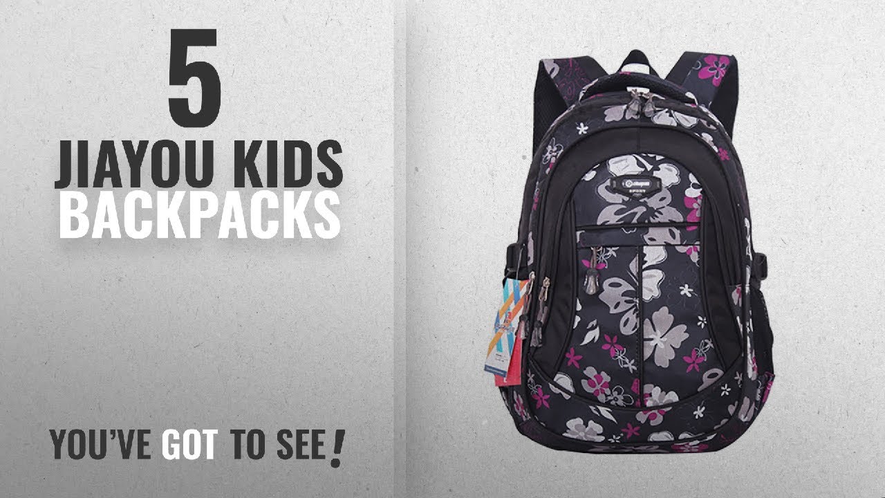Best Jiayou Kids Backpacks [2018]: JiaYou Kid Child Girl Flower Printed ...