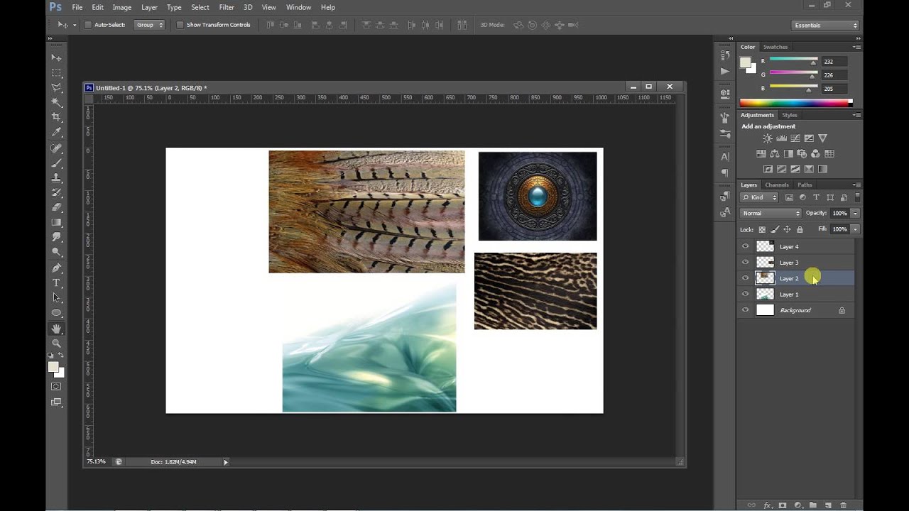 photoshop example - YouTube