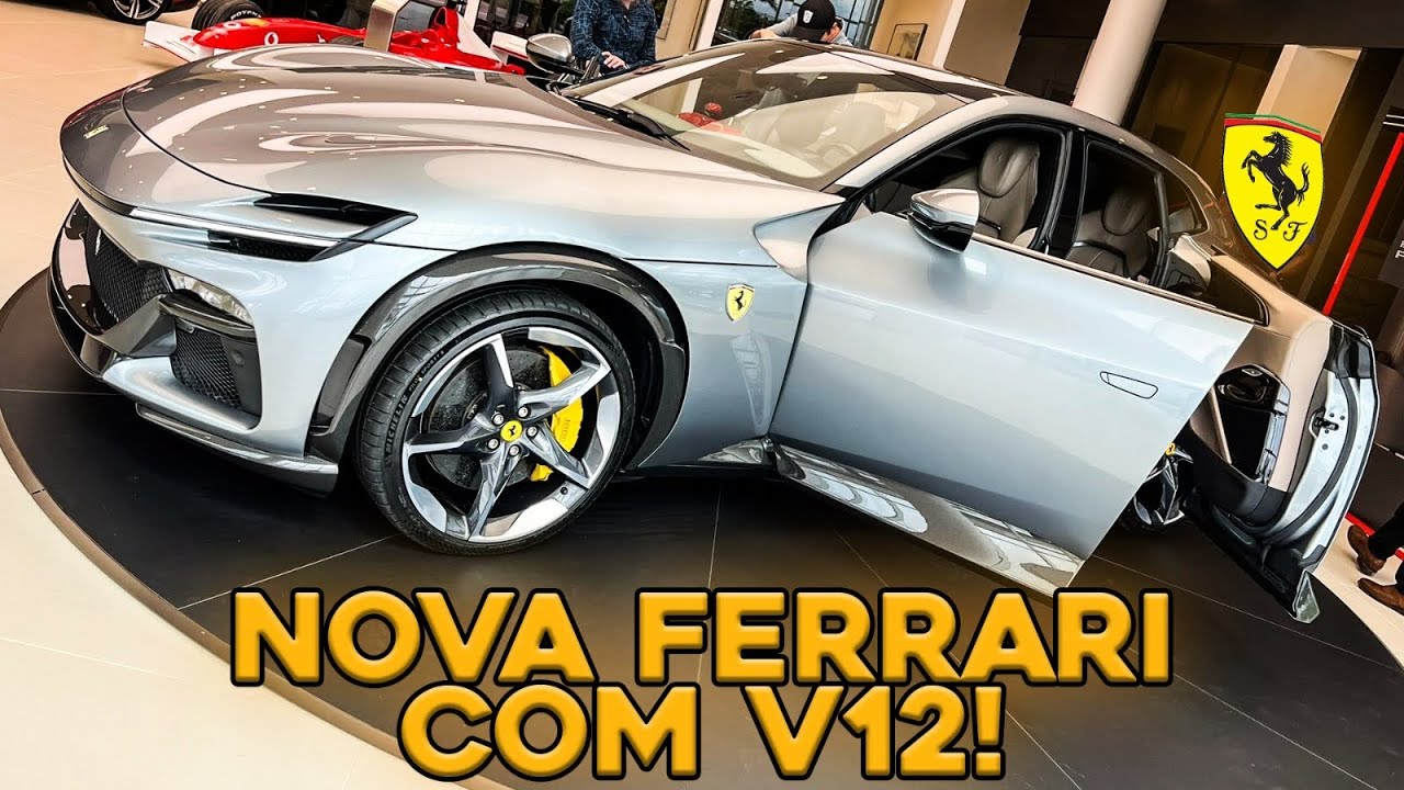 A nova FERRARI chegou * FERRARI PUROSANGUE * - YouTube