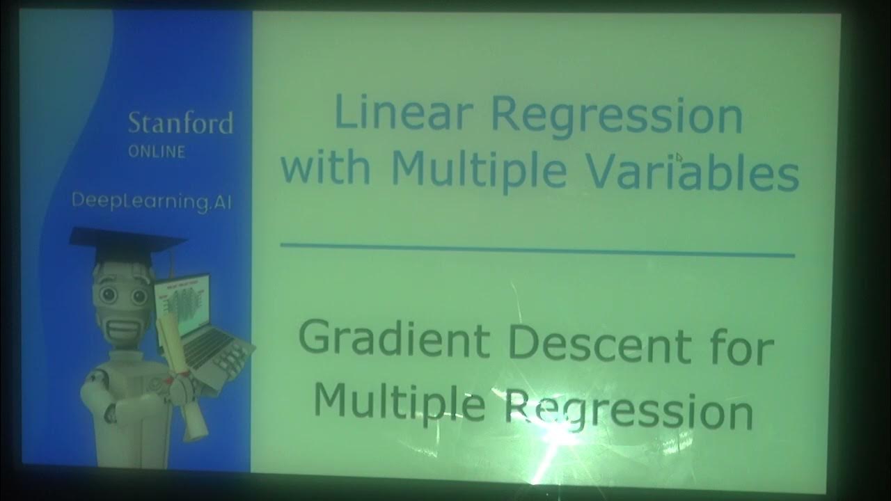 03-FA23 - Machine Learning (Multiple Linear Regression and ...