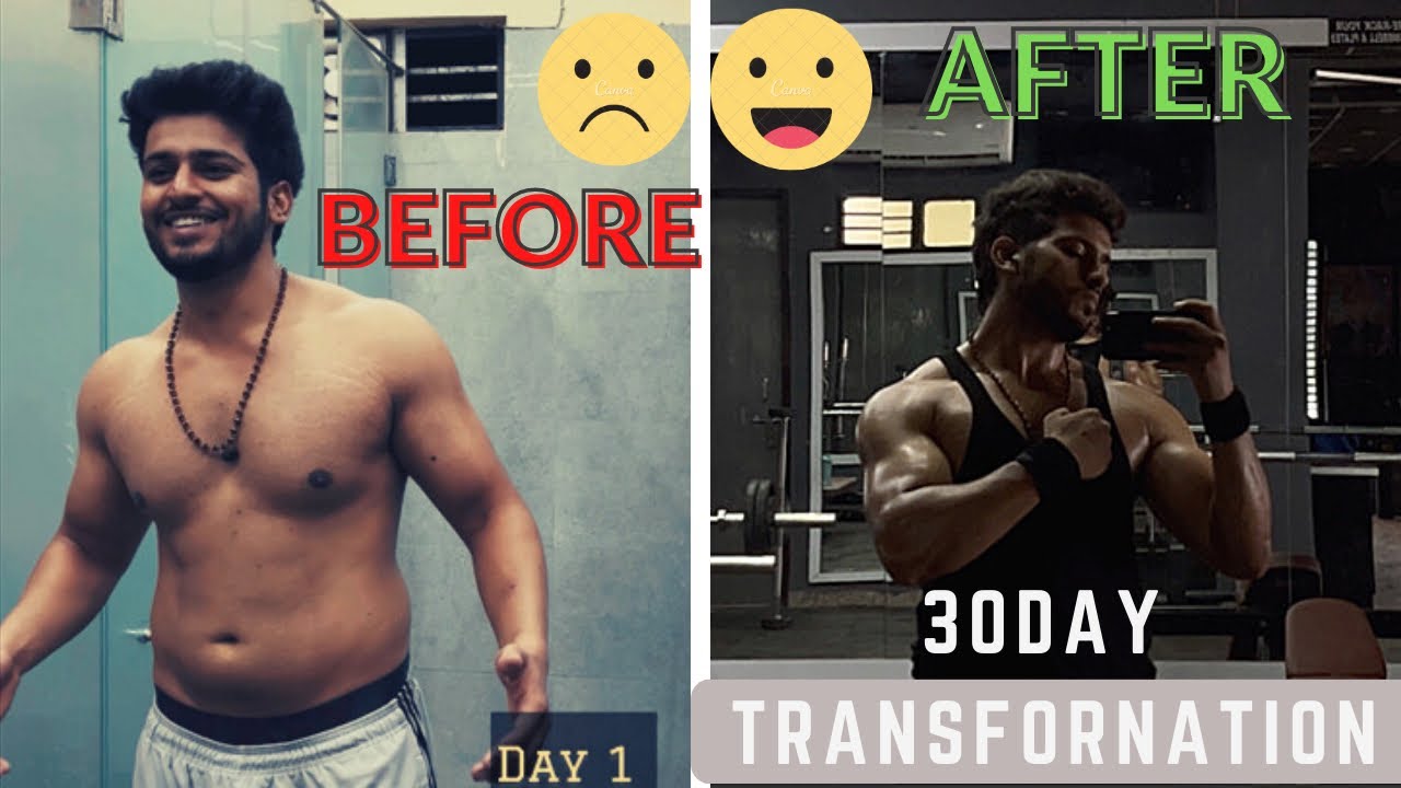 30DAY NATURAL TRANSFORMATION|FAT TO FIT| THE JOURNEY-THE RESULT|ARMS ...