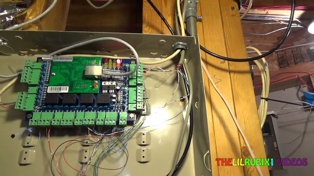 Expanded basement access control system/update - YouTube