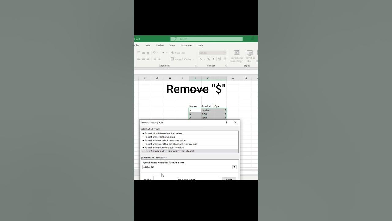 Conditional formatting in excel | excel tips | excel tricks - YouTube
