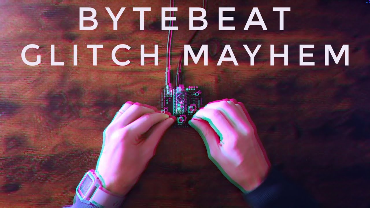 chaosmos. // bytebeat glitch mayhem - YouTube