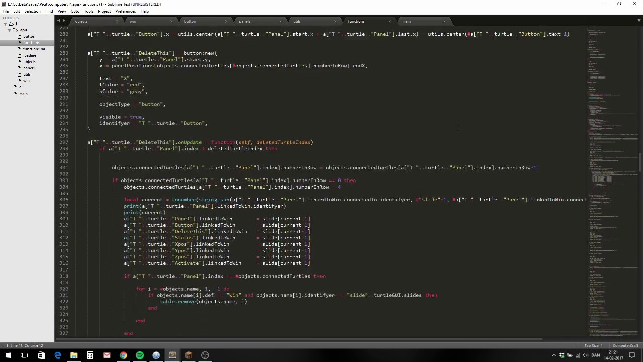 Menu in LUA - YouTube