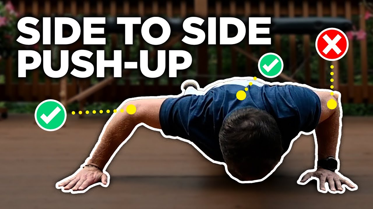 Step Up Those Push Ups And Add A Little Side To Side Action I How To ...