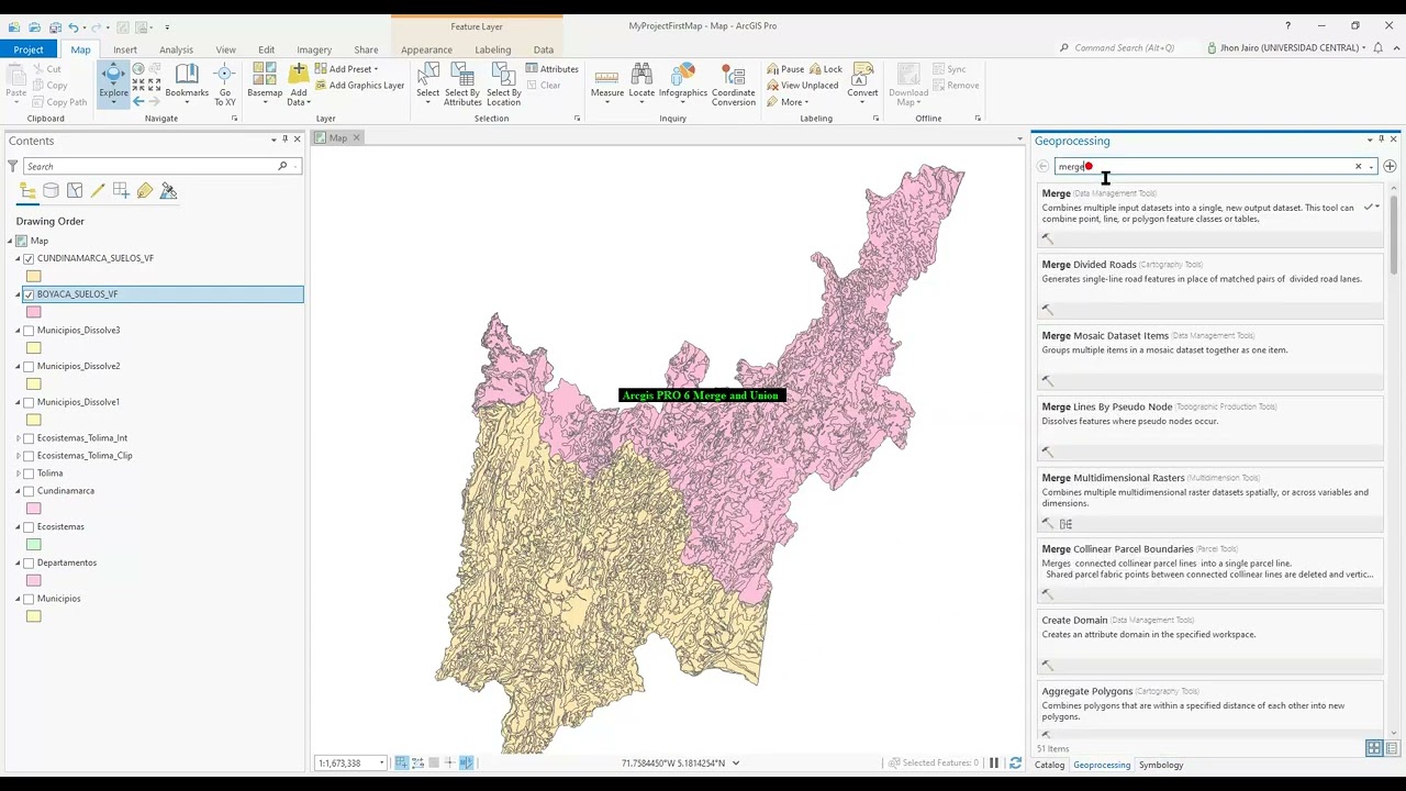 ArcGIS PRO 6 Merge And Union YouTube arcgis-pro-6-merge-and-union-youtube