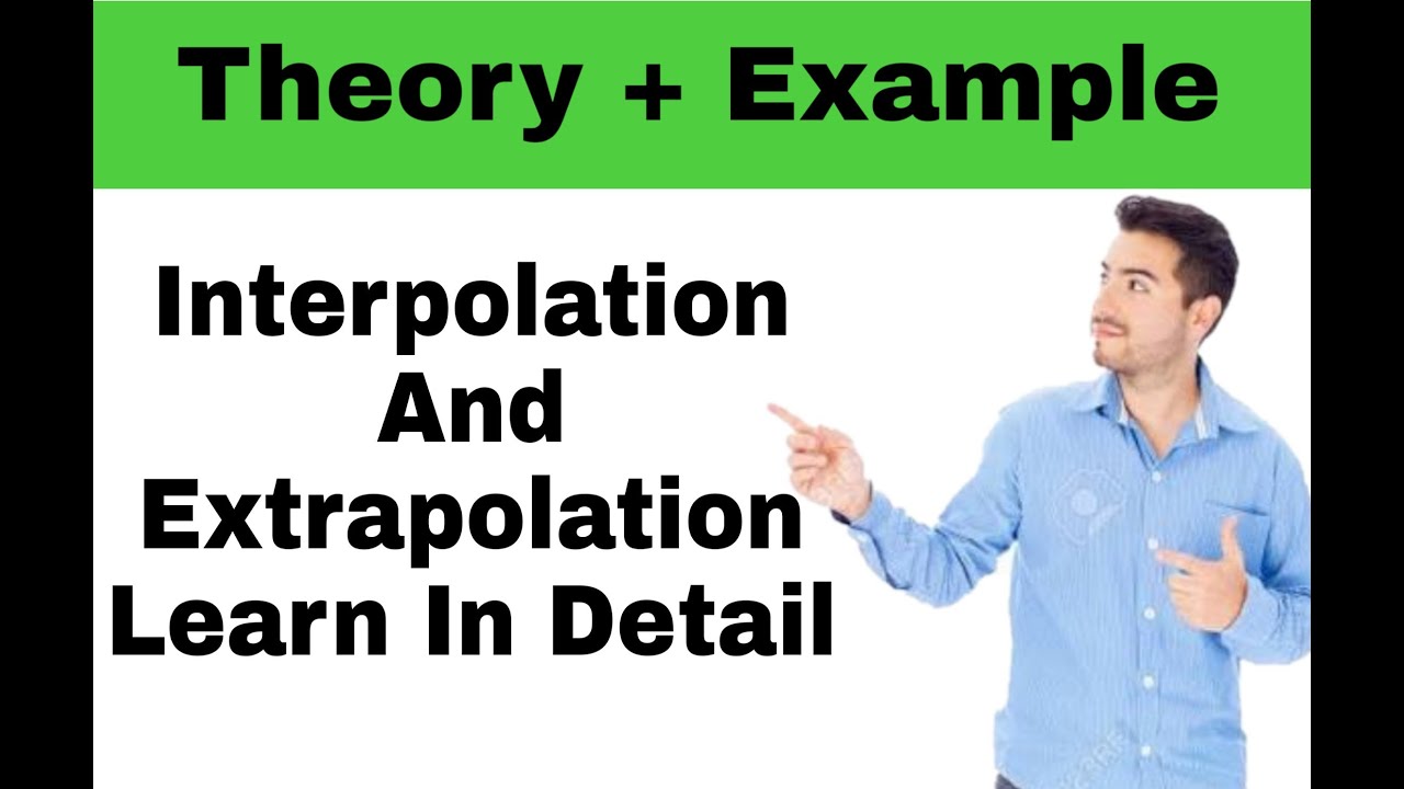 Interpolation And Extrapolation | Lets Do It | In Urdu/Hindi - YouTube