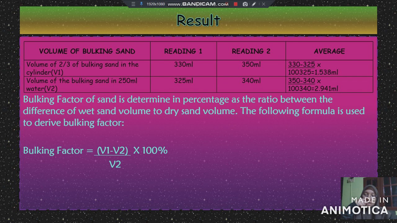 Sand Segregation Test Presentation-Hazimah(1034) - YouTube