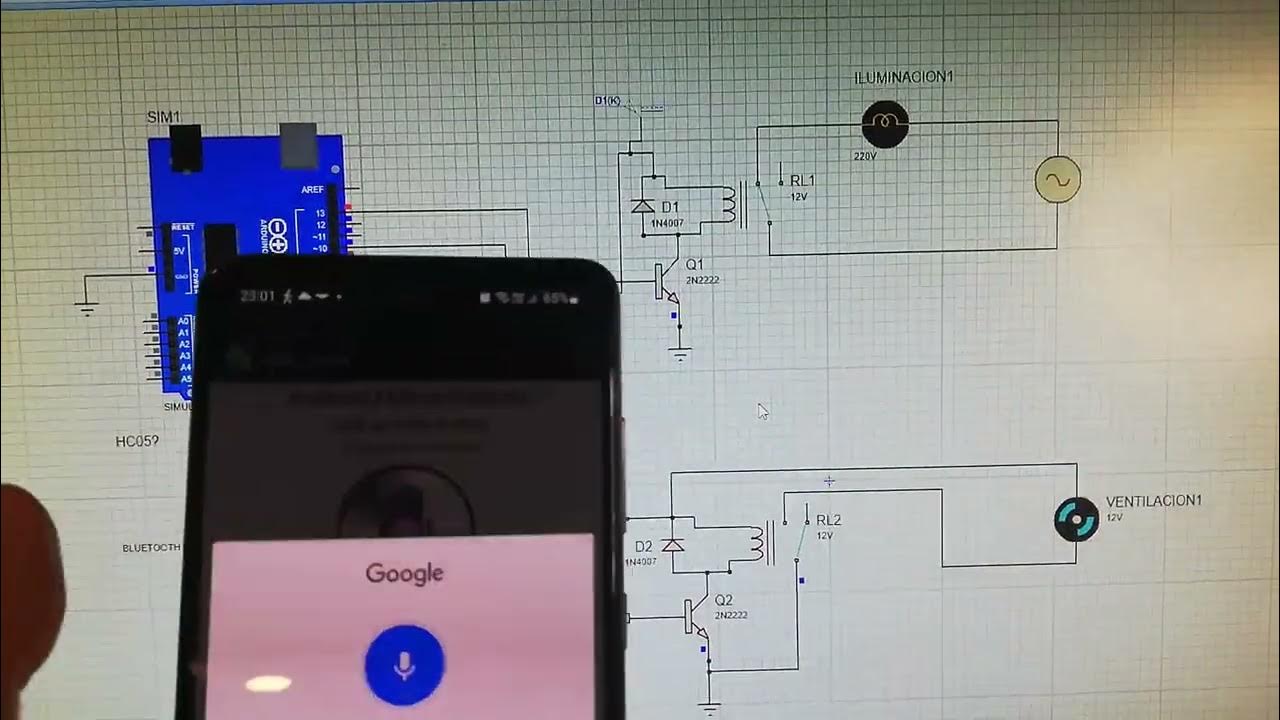 Simulacion conexion Bluetooth en Proteus - YouTube