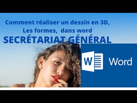 Comment réaliser un dessin magnifique dans Word. - YouTube