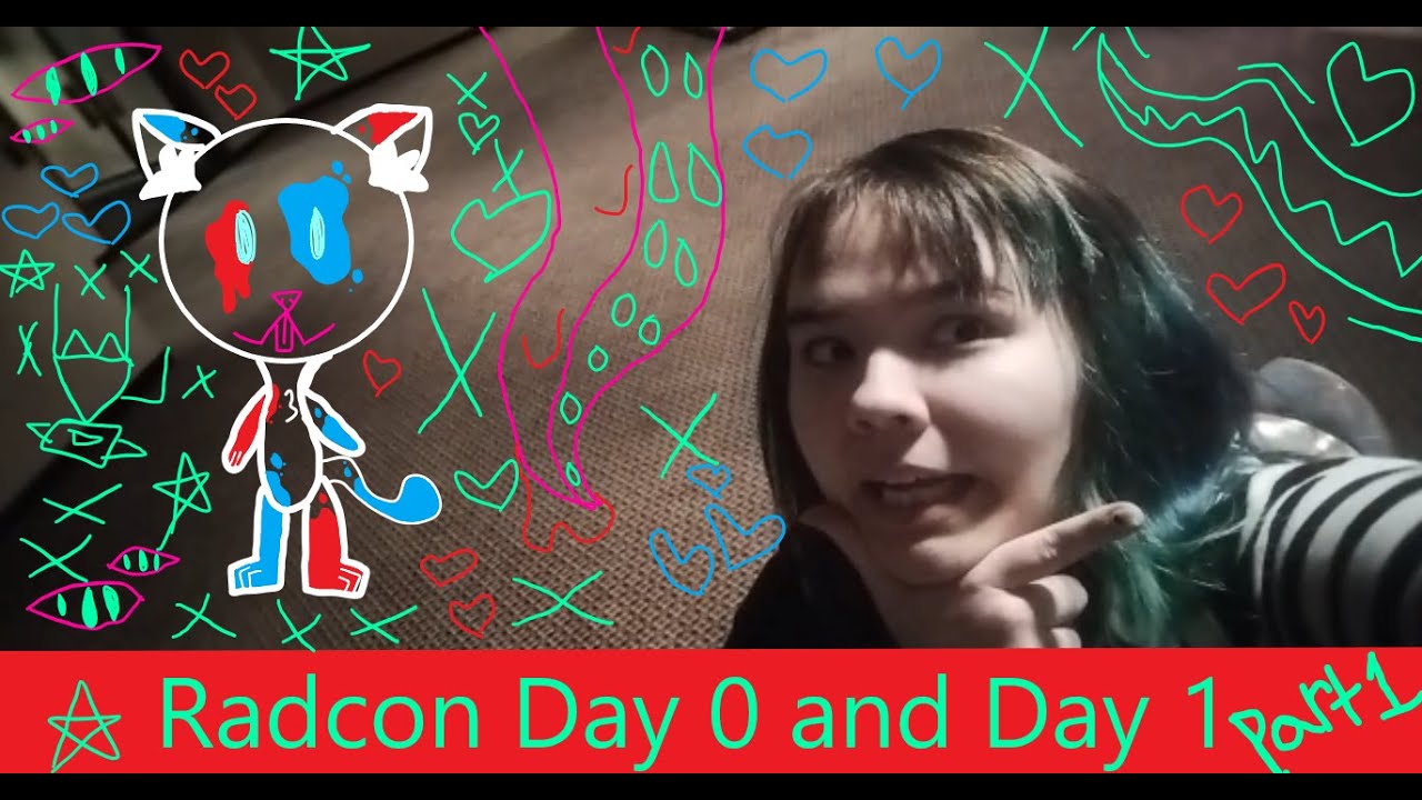 Midnight Con Wandering (Radcon Day 0 and Day 1 Part 1) - YouTube