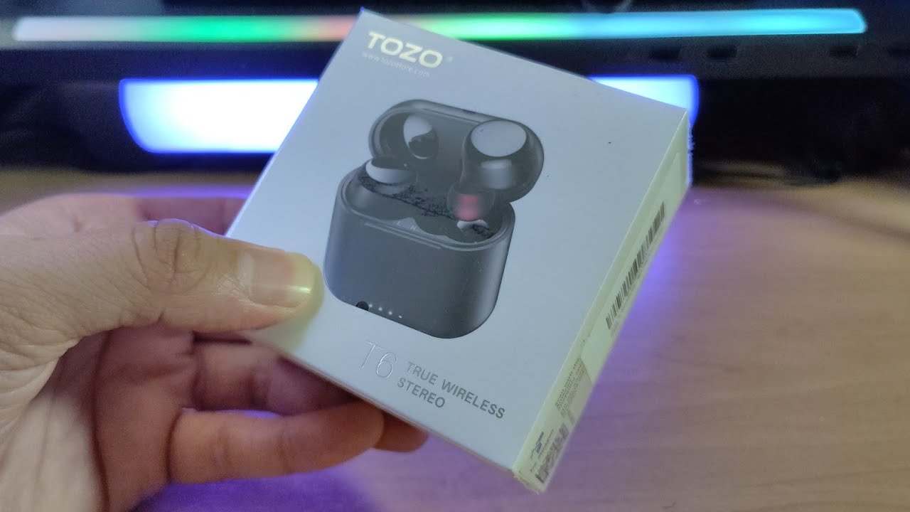 TOZO T6 Wireless Earbuds (Unboxing & Overview) - YouTube
