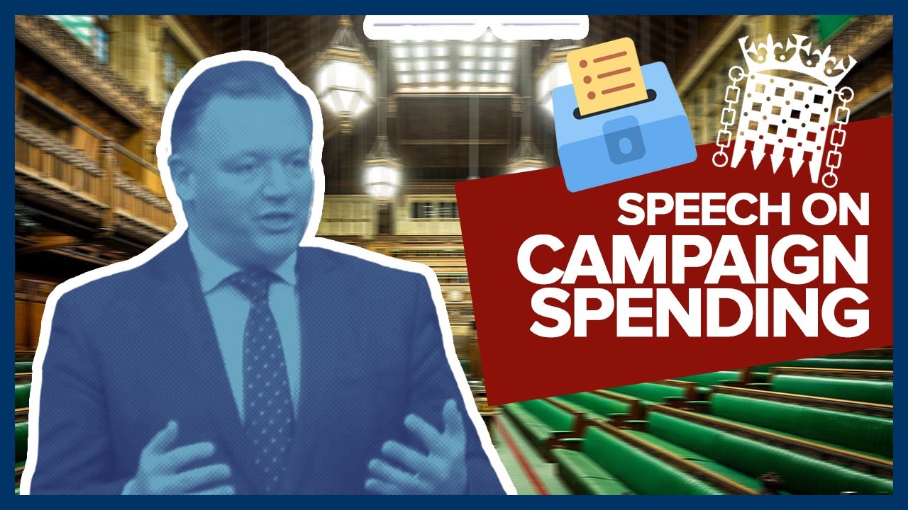 Damian Collins MP: Speech on Regulation of Election Campaign Finances ...