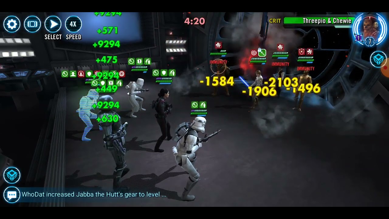 Iden/Death/Snow/Magma/StormTrooper cleans up CLS/Han Solo/Chewpio/C-3PO ...
