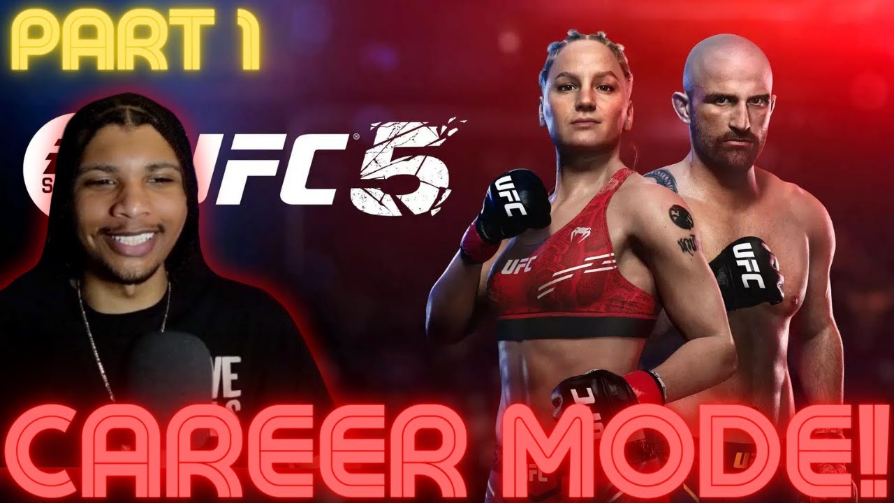UFC 5 - CAREER Mode: Part 1! | CREATE A FIGHTER! - YouTube