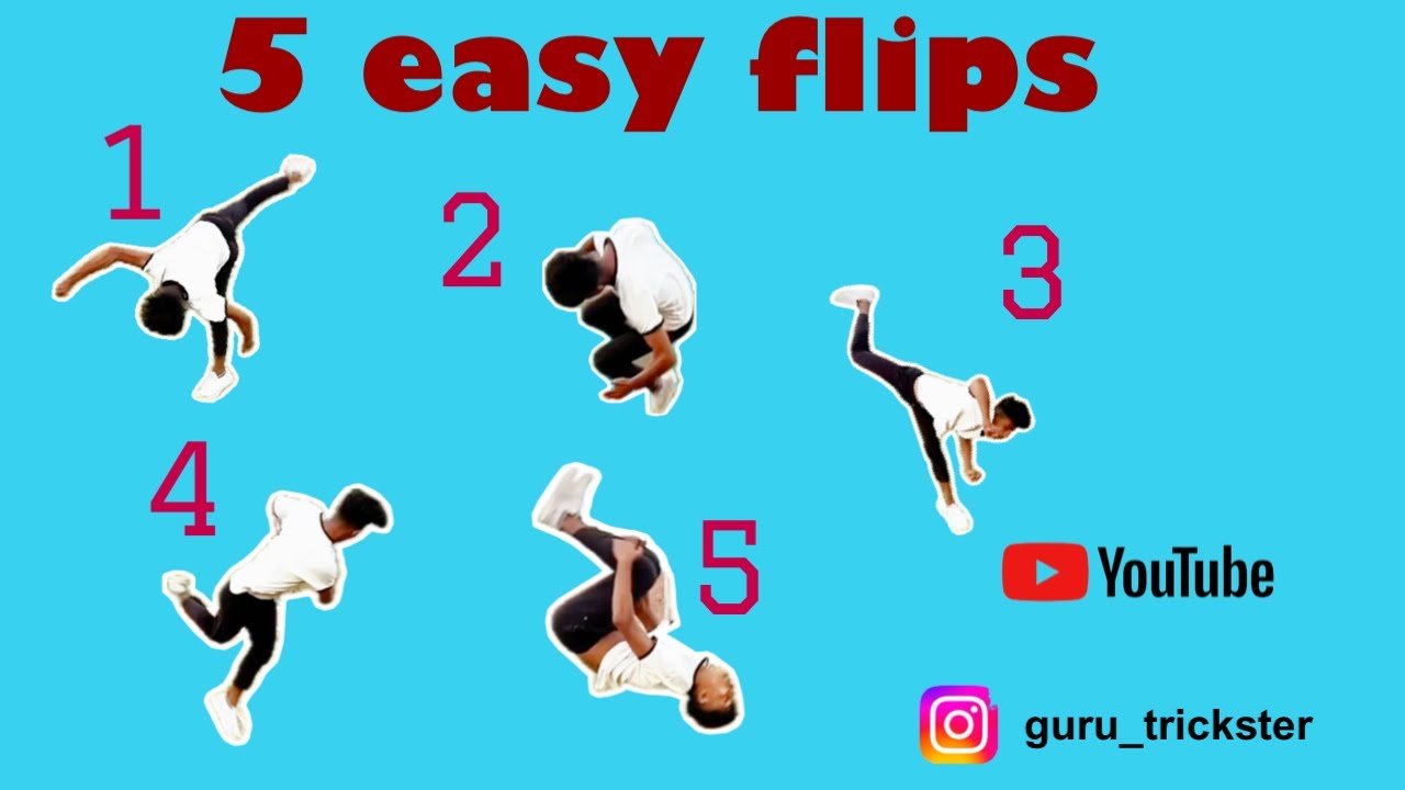 5 besic easy flips एक बार ज़रूर देखे 🔥🙏 - YouTube