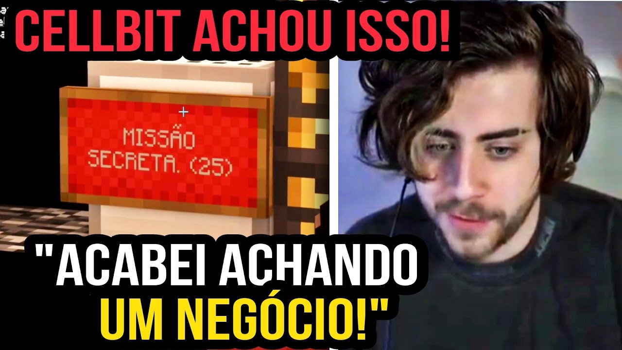 CELLBIT LOGOU DE MADRUGADA E ACHOU ISSO! 😱 | MINECRAFT QSMP - YouTube