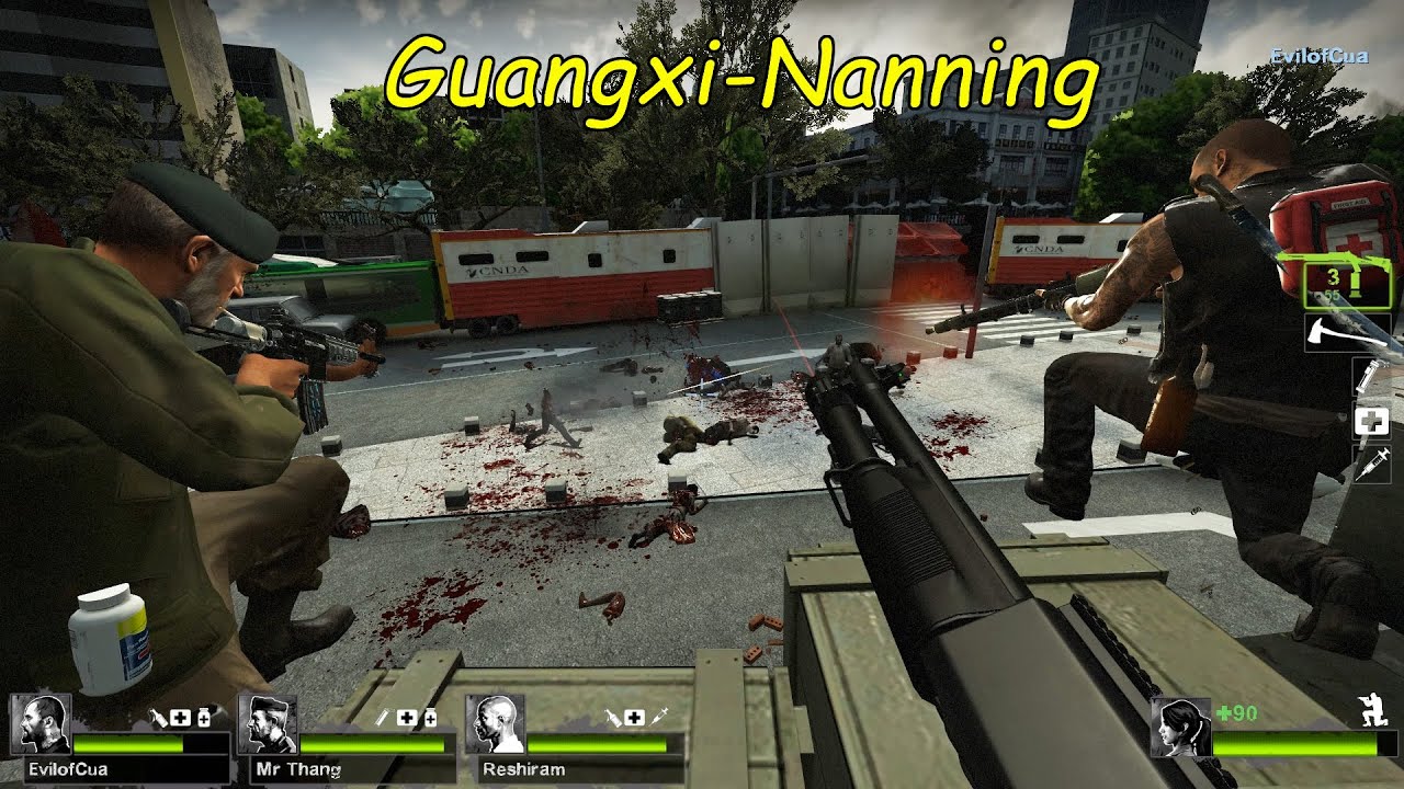 4 Anh Em Đi Du Lịch Trung Quốc - Left 4 Dead 2 - 广西-南宁 (Quảng Tây - Nam ...
