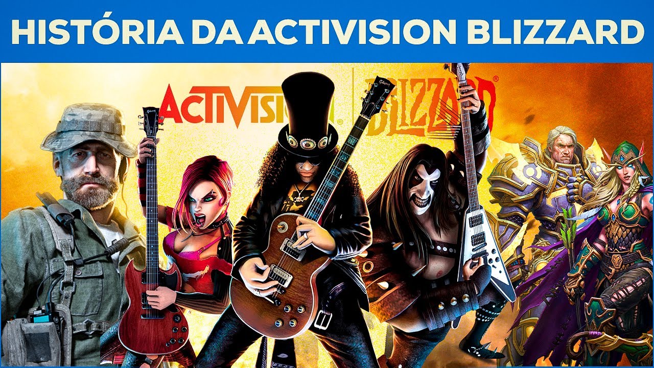 A HISTÓRIA DA ACTIVISION BLIZZARD - YouTube