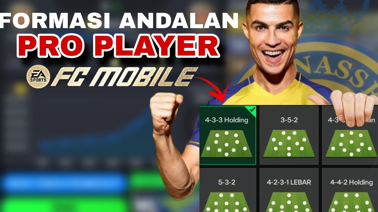 INI DIA FORMASI YG SERING DI PAKAI PRO PLAYER FC MOBILE 24|433 HOLDING ...