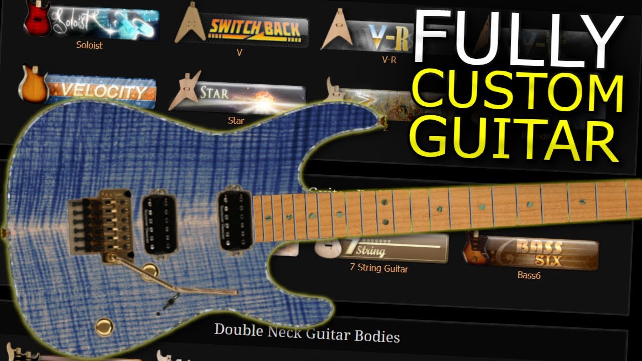 My DREAM Warmoth Build - CUSTOM Guitar!! - YouTube