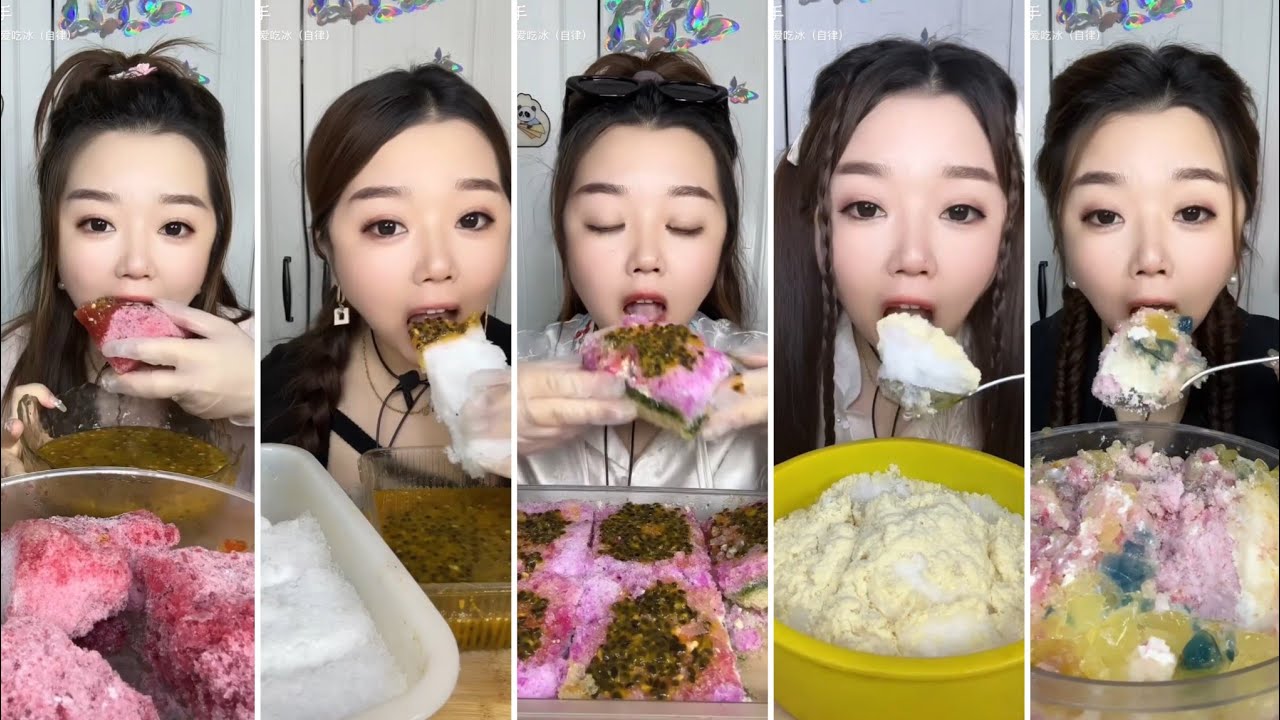[solo] || only 1270's ice eating asmr || only bites || compilation ...