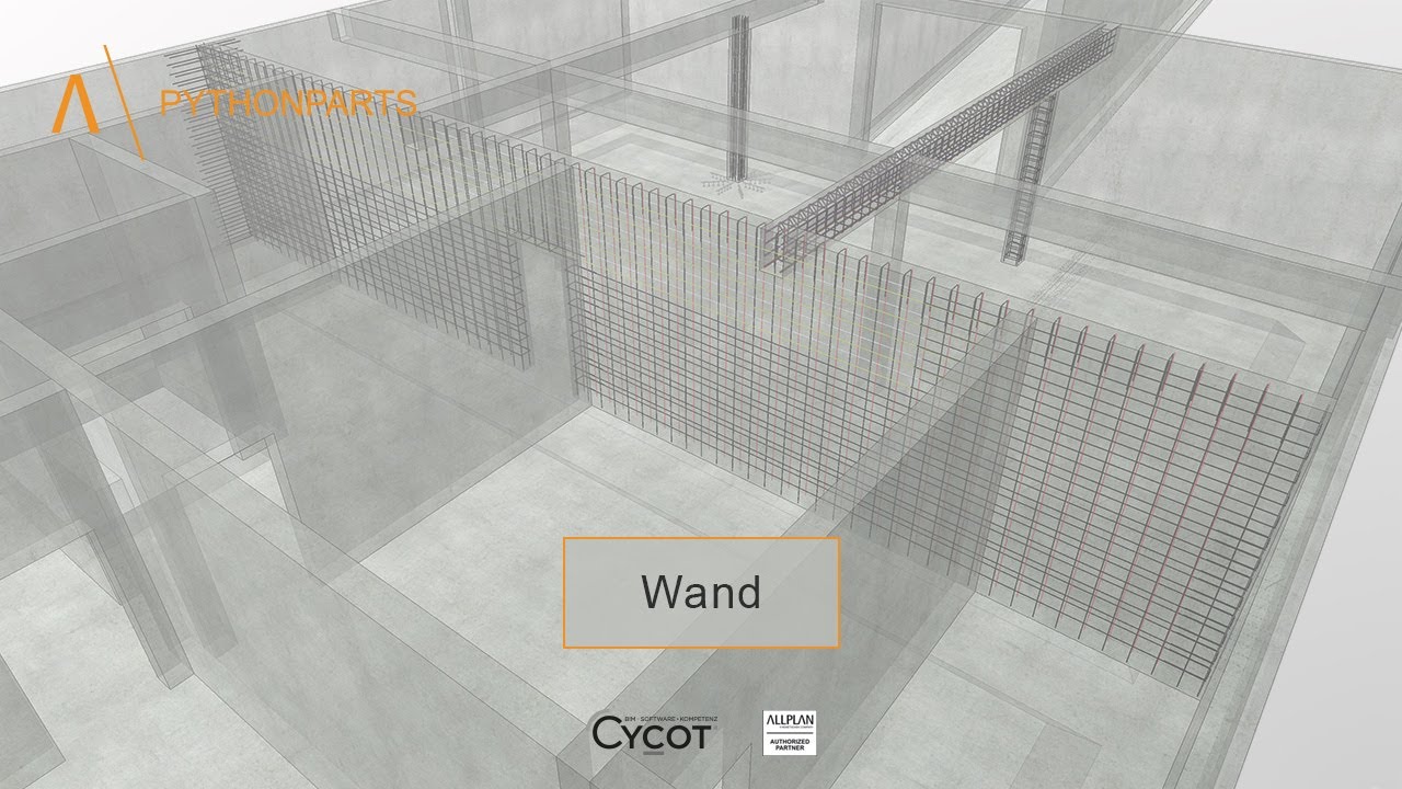 Allplan Pythonpart Wand Youtube 4249