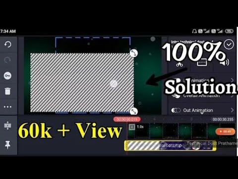 Video lining problem in kinemaster | Green Screen layer support |chroma ...