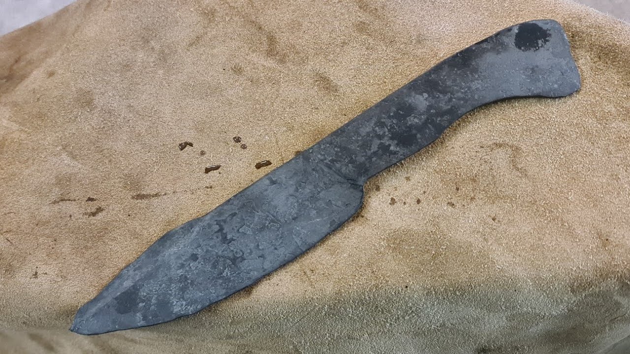 How to Forge a Full Tang Knife - YouTube