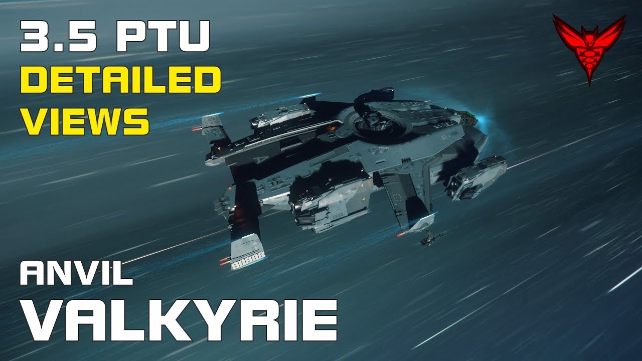 Star Citizen - Anvil Valkyrie | Ship Impressions | Detailed Views - 3.5 ...