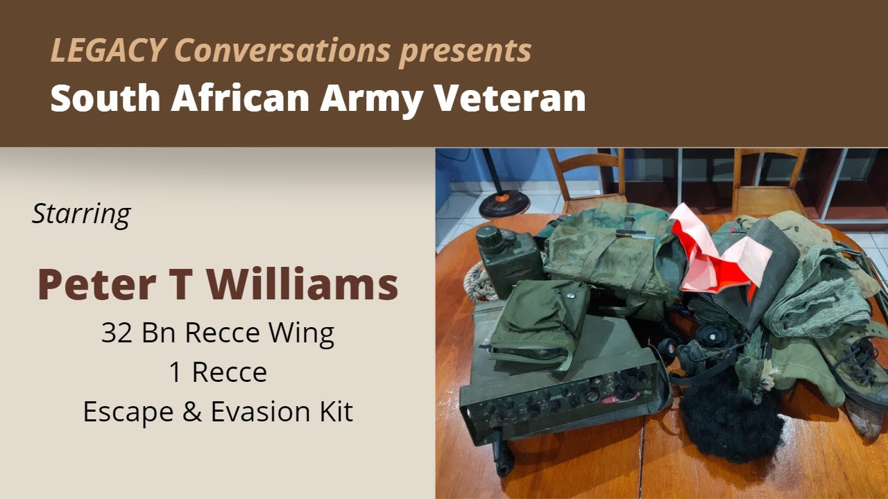 Legacy Conversations - Peter T Williams - 32Bn Recce Wing Escape ...